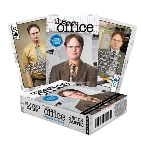 The Office Dwight Quote Playing Cards – Hutto General Store