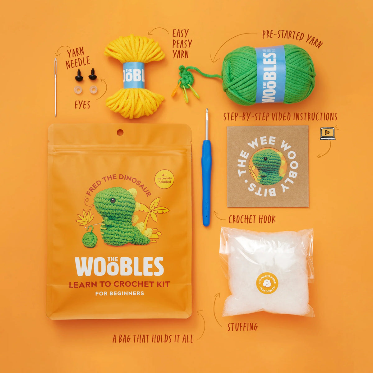 Fred the Dinosaur Wooble – Hutto General Store